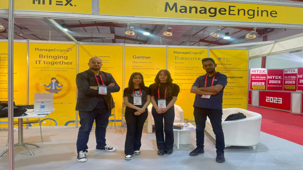 TjDeeD and ManageEngine Unveil Digital Transformation Solutions at HITEX2023